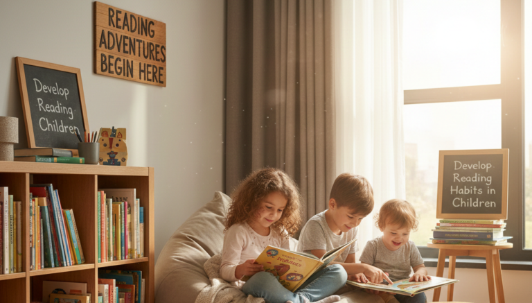 10 Fun Ways to Develop Reading Habits in Children – Upto Class 5 Blog